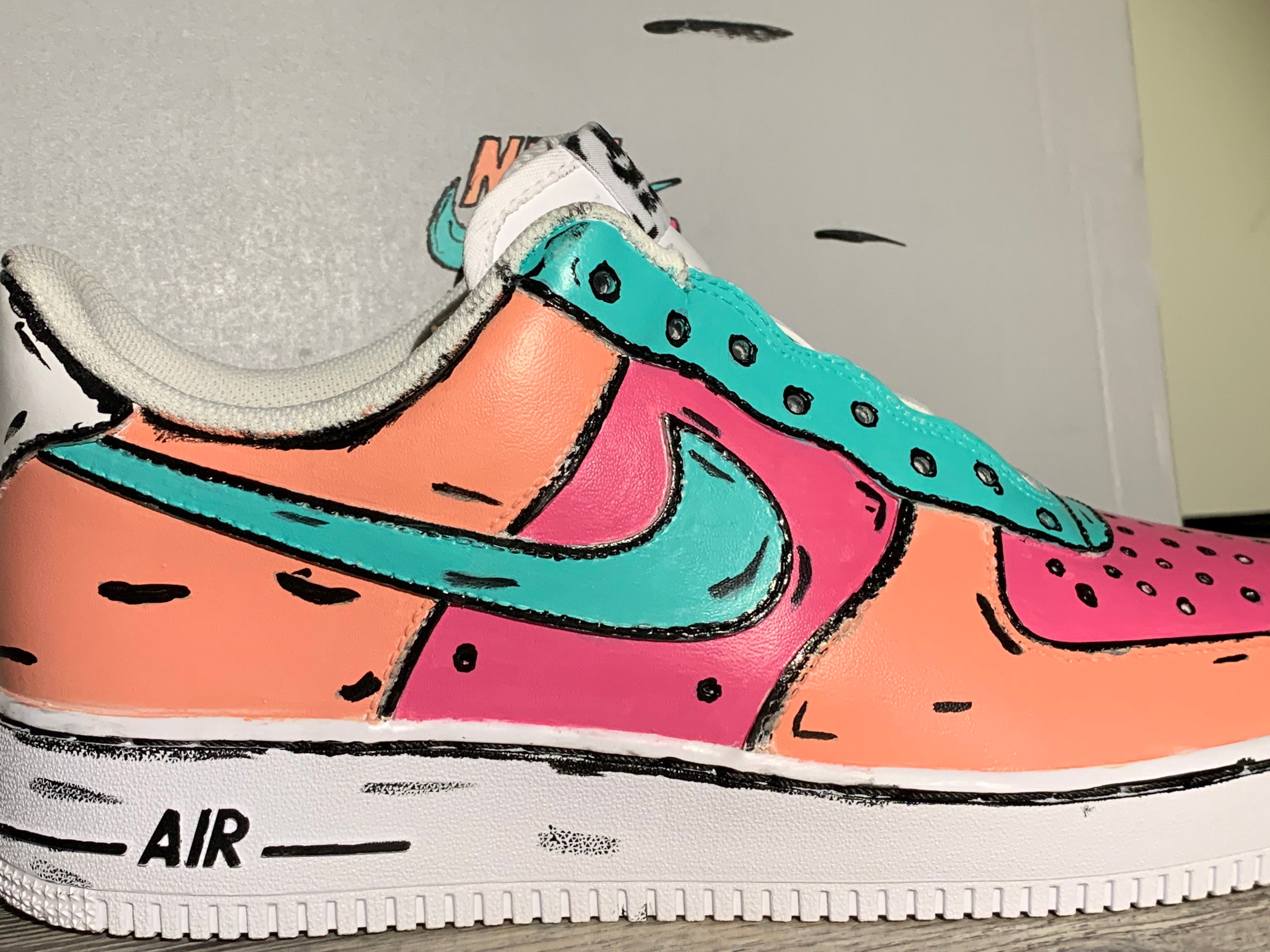 Custom AF1 SKITTLES - Etsy