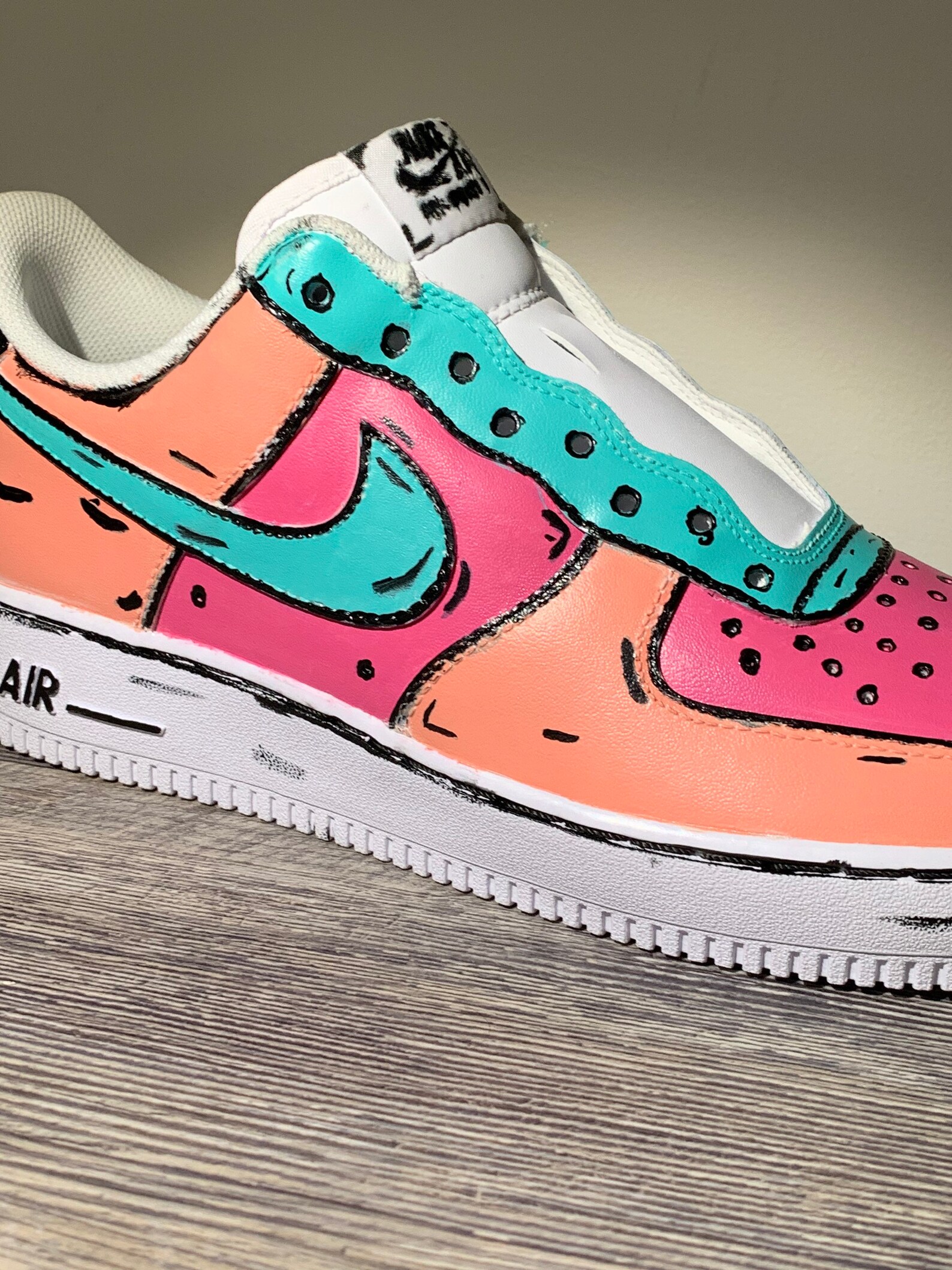 Custom AF1 SKITTLES - Etsy