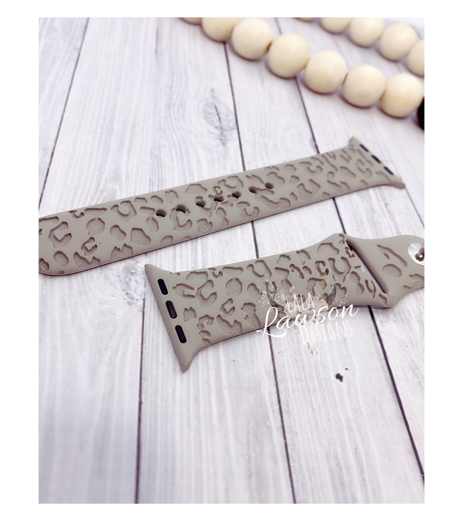 Leopard Print Watch Band SVG: Laser Cut File (digital Download) - Etsy