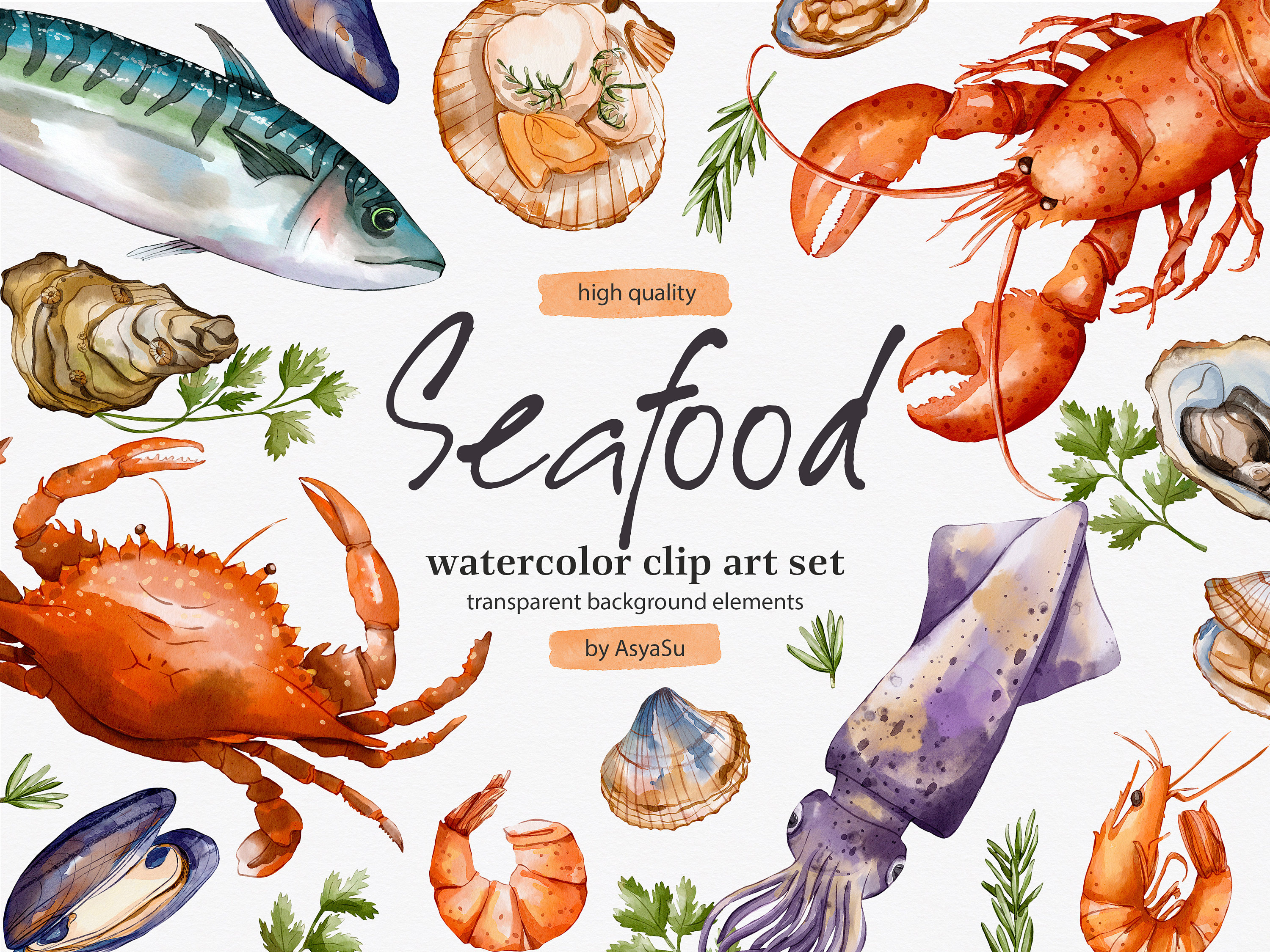 Seafood Clipart
