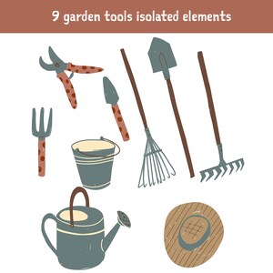 Farm and Barn Animals Set Clipart Bundle, 90+ Elements, Commercial Use ...