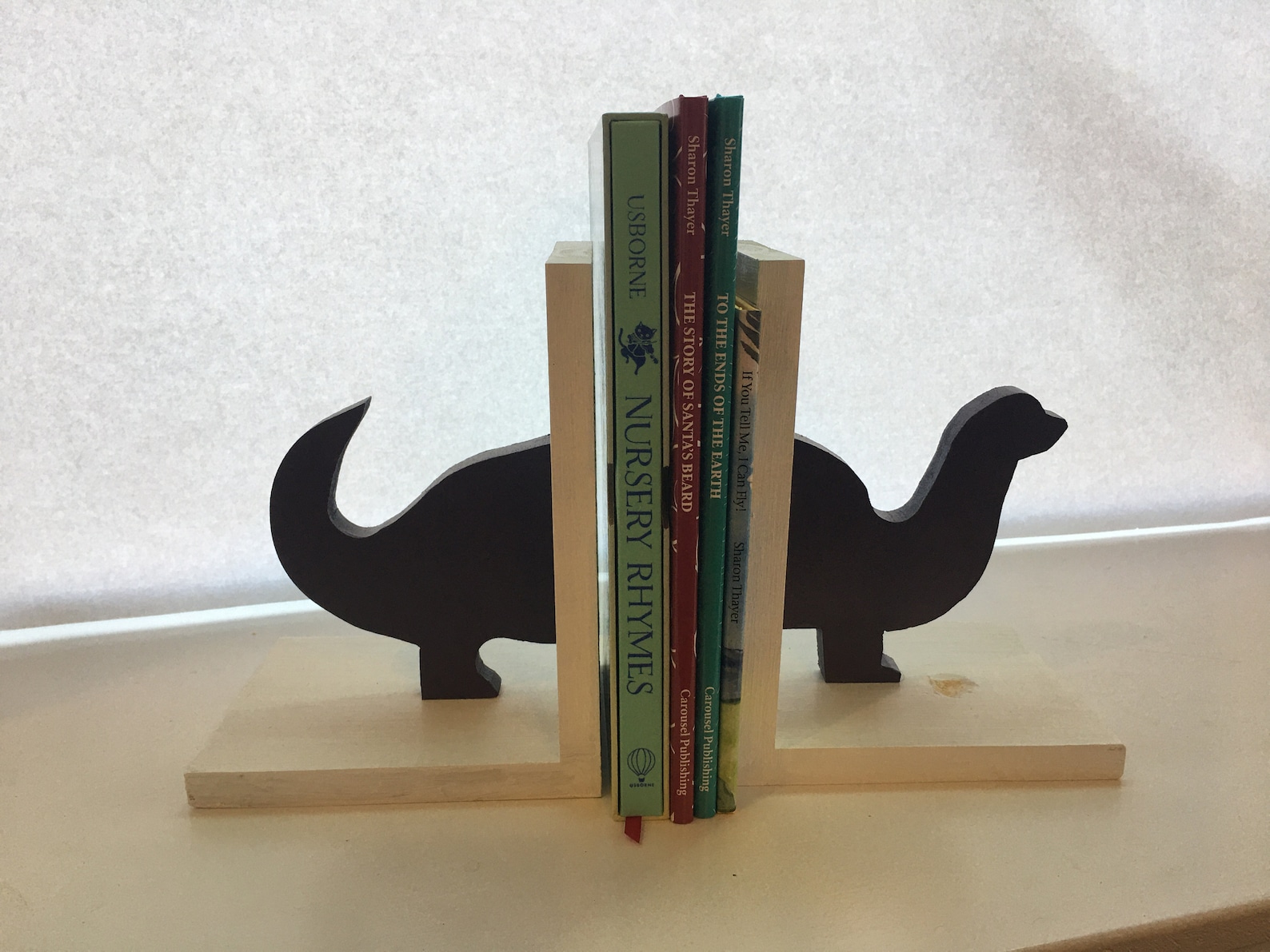 Dinosaur Bookends - Etsy