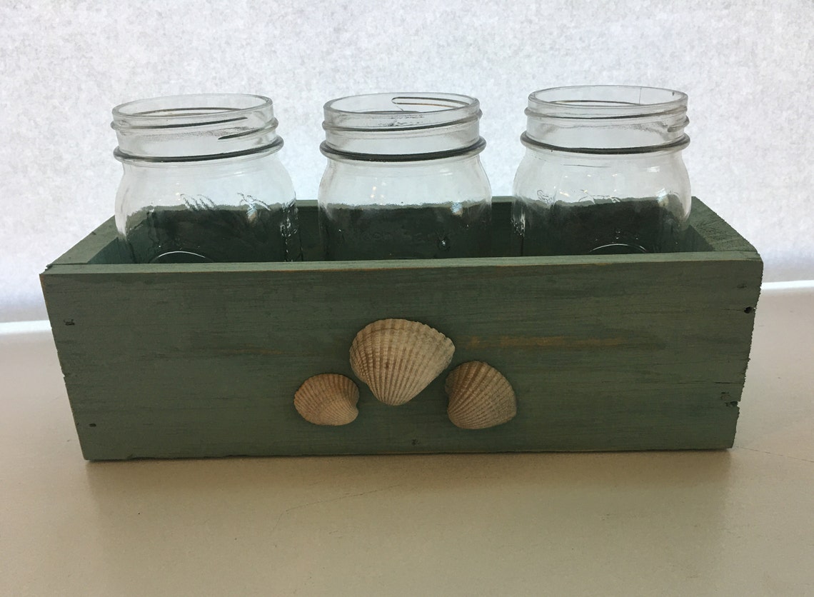 Beach themed utensil caddy - Etsy.de