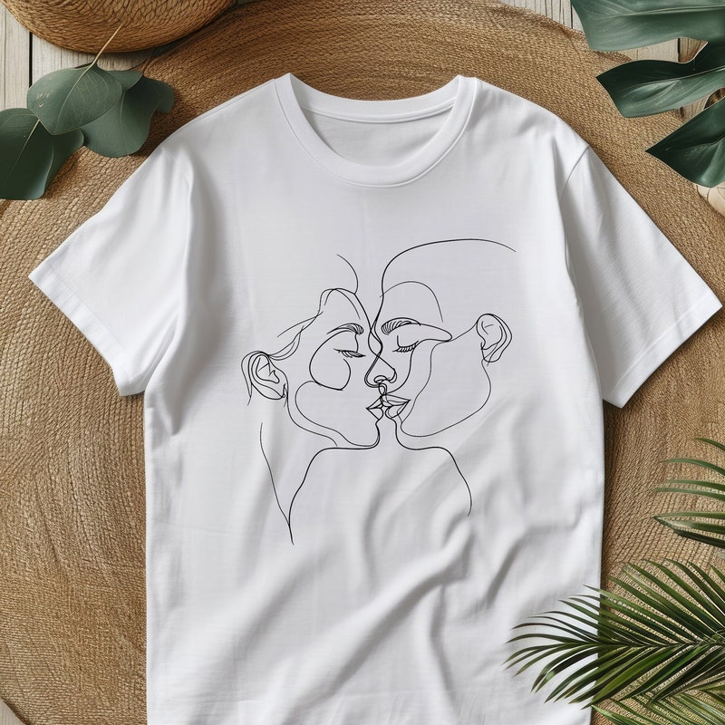 Gay Line Art - Etsy