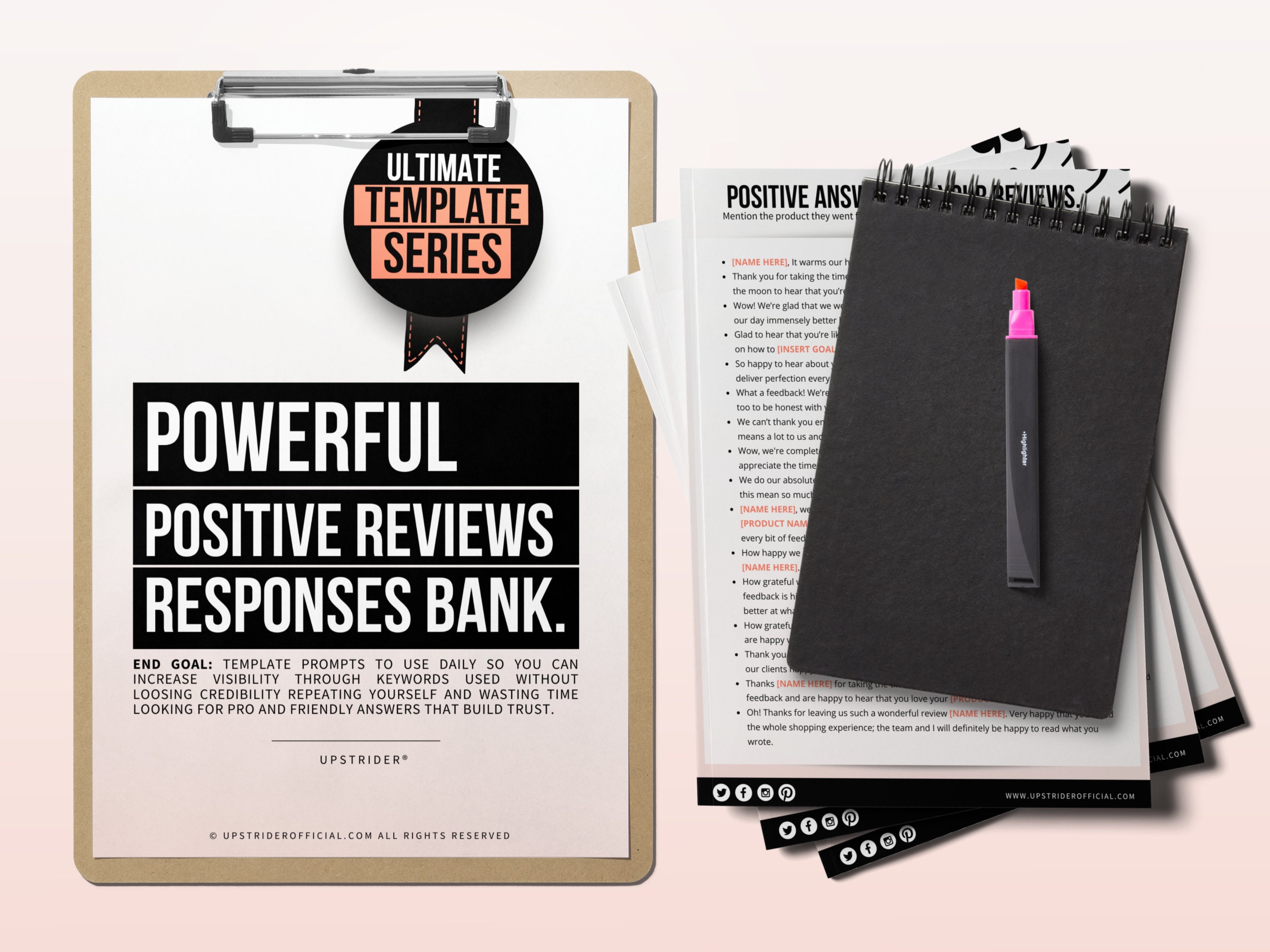 The Ultimate Positive Reviews Responses Examples Template - Etsy