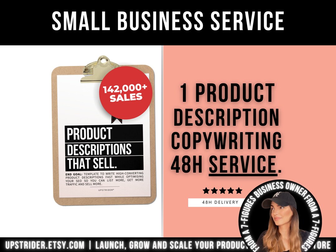 Personalised Product Listing Description Copywriting Service That Sells ...