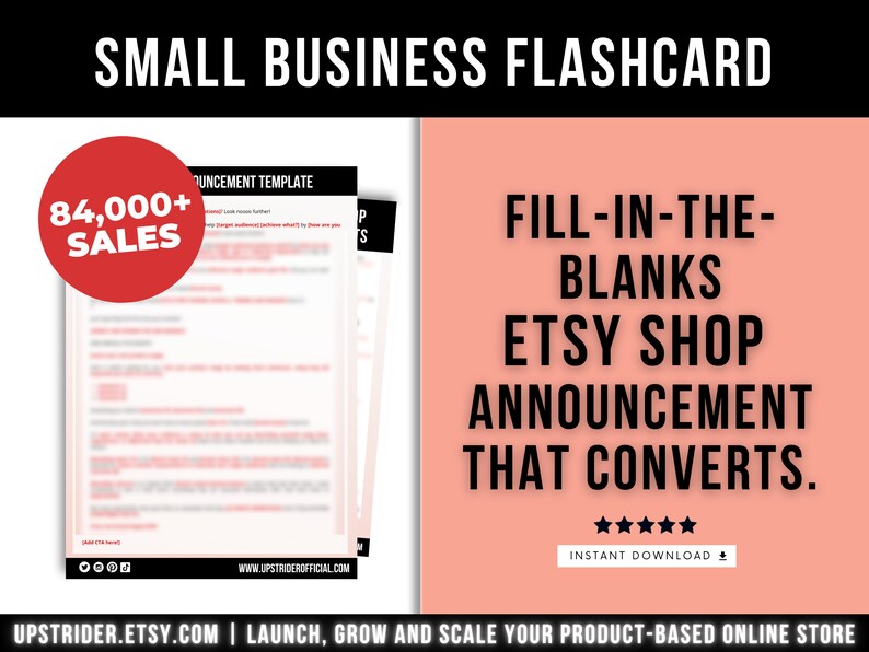 How to Write an Etsy Shop Announcement That Convert - Etsy UK