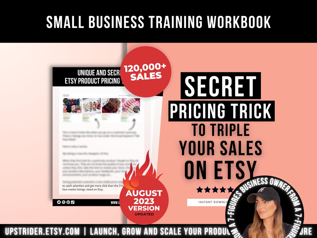 How to Sell on Etsy Secret Pricing Trick Etsy Selling Pricing - Etsy