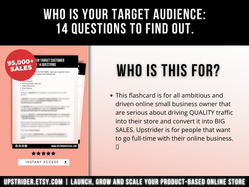 Target Audience and Ideal Customer Guide for E-commerce, Find Your ...