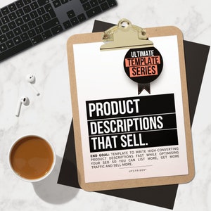 How to Write Listing Product Descriptions That Sell Template Cheat ...