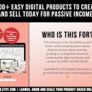 1000 Digital Products Ideas to Create and Sell Today for Passive Income ...