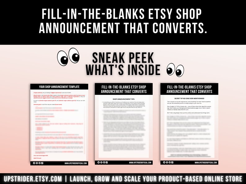 How to Write an Etsy Shop Announcement That Convert - Etsy UK