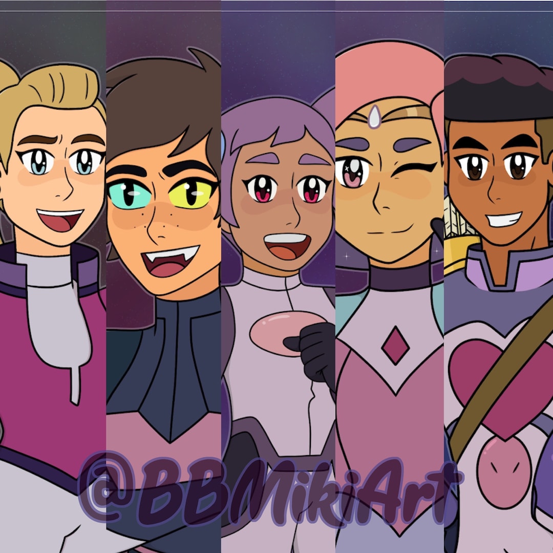 Mini Prints/space Suit Squad/she Ra - Etsy