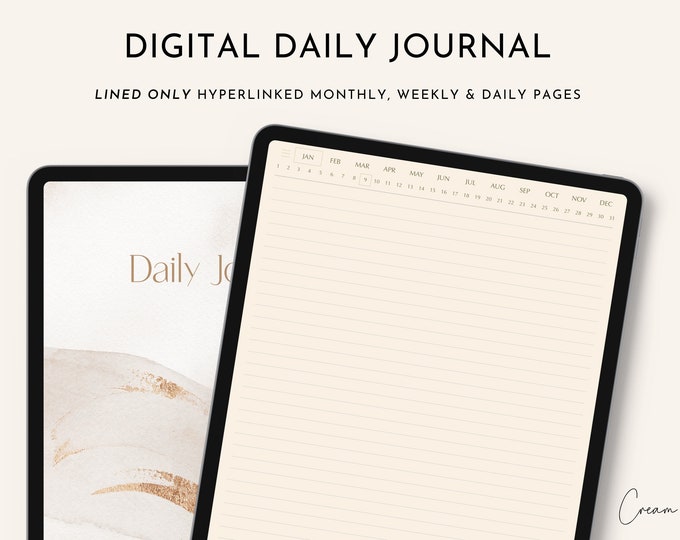 Samsung Notes Planner | Undated Android Digital Planner | Monthly ...