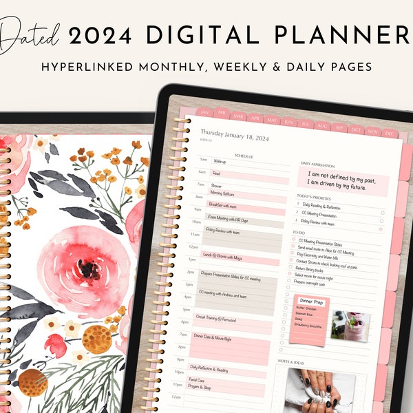 Digital Planner - Etsy