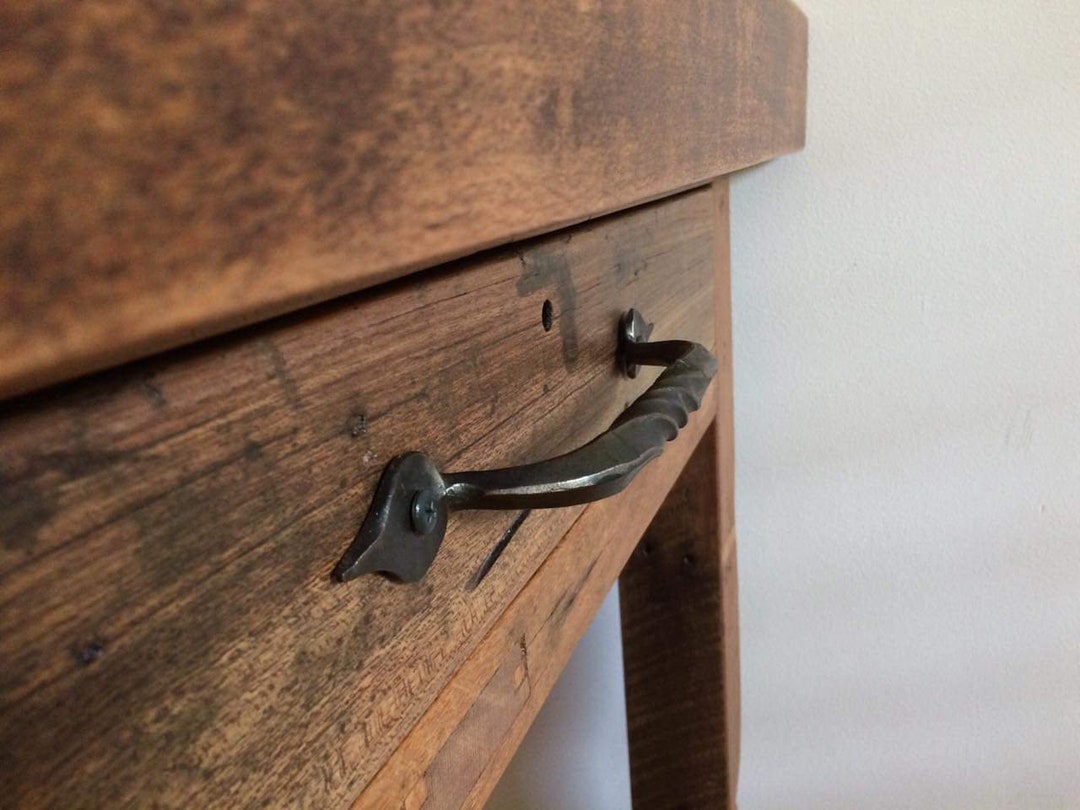Hand Forged Rustic Handle - Etsy