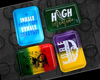 Custom Rolling Tray Sets - Etsy