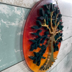Tree of Life Wall Art, Tree of Life, Sacred Tree, Resin Wall Decor ...