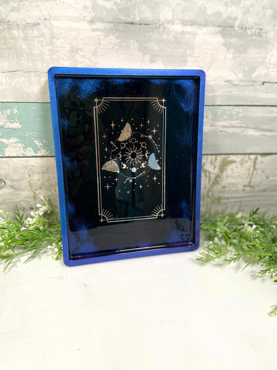 Crystal Resin Tray, Crystal Display Tray, Bathroom Tray, Tarot Card ...