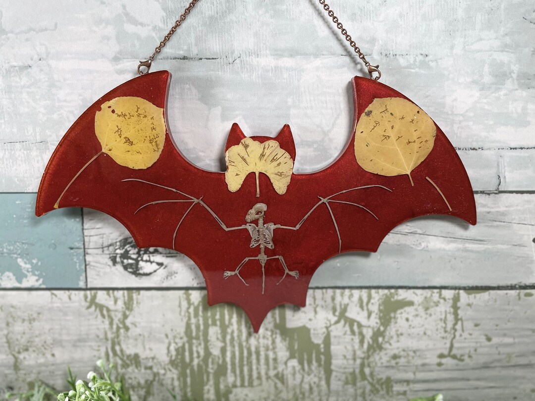 10" Bat Wall Hanging, Bat Decor, Witchy Decor, Witchy Gift, Home Decor ...