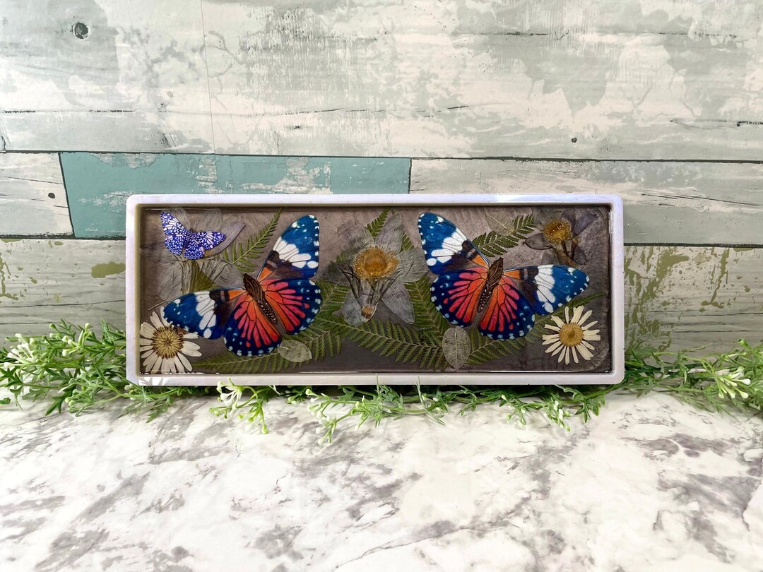 Crystal Resin Tray, Crystal Display Tray, Bathroom Resin Tray, Moth ...