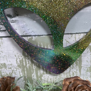 Alien Head Wall Hanging, Alien Art, Resin Artwork Resin Wall Decor ...