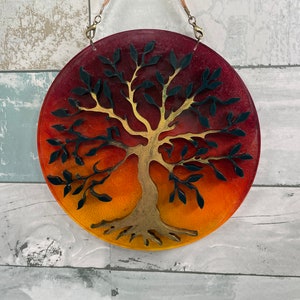 Tree of Life Wall Art, Tree of Life, Sacred Tree, Resin Wall Decor ...