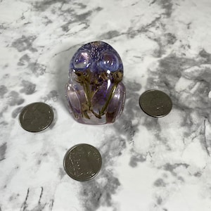 Resin Frog Figurine, Floral, Botanical, Garden, Fairy Garden, Home ...