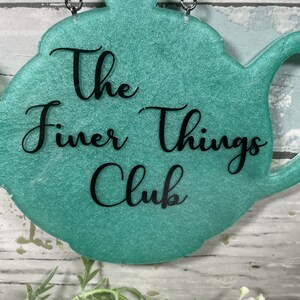 Teapot the Office Hanging Wall Decor - , the Finer Things Club, Resin ...