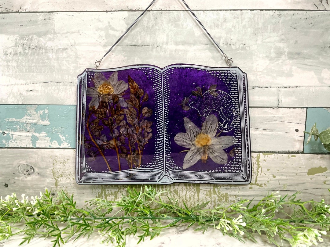 Book Decor, Reading Decor, Book Nook Decor, Gift for Reader, Resin ...