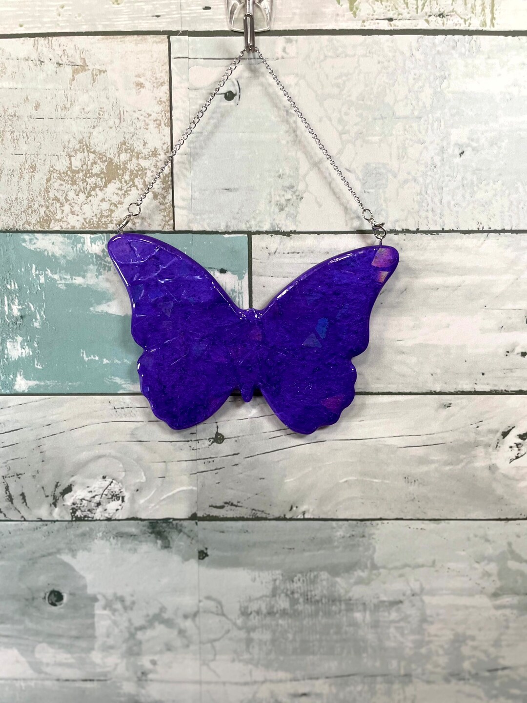 Holographic Butterfly Wall Art, Butterfly Gift, Butterfly Artwork ...