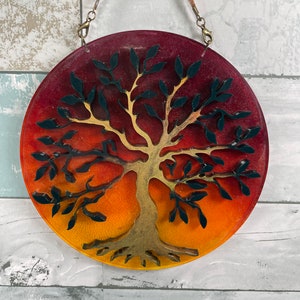 Tree of Life Wall Art, Tree of Life, Sacred Tree, Resin Wall Decor ...