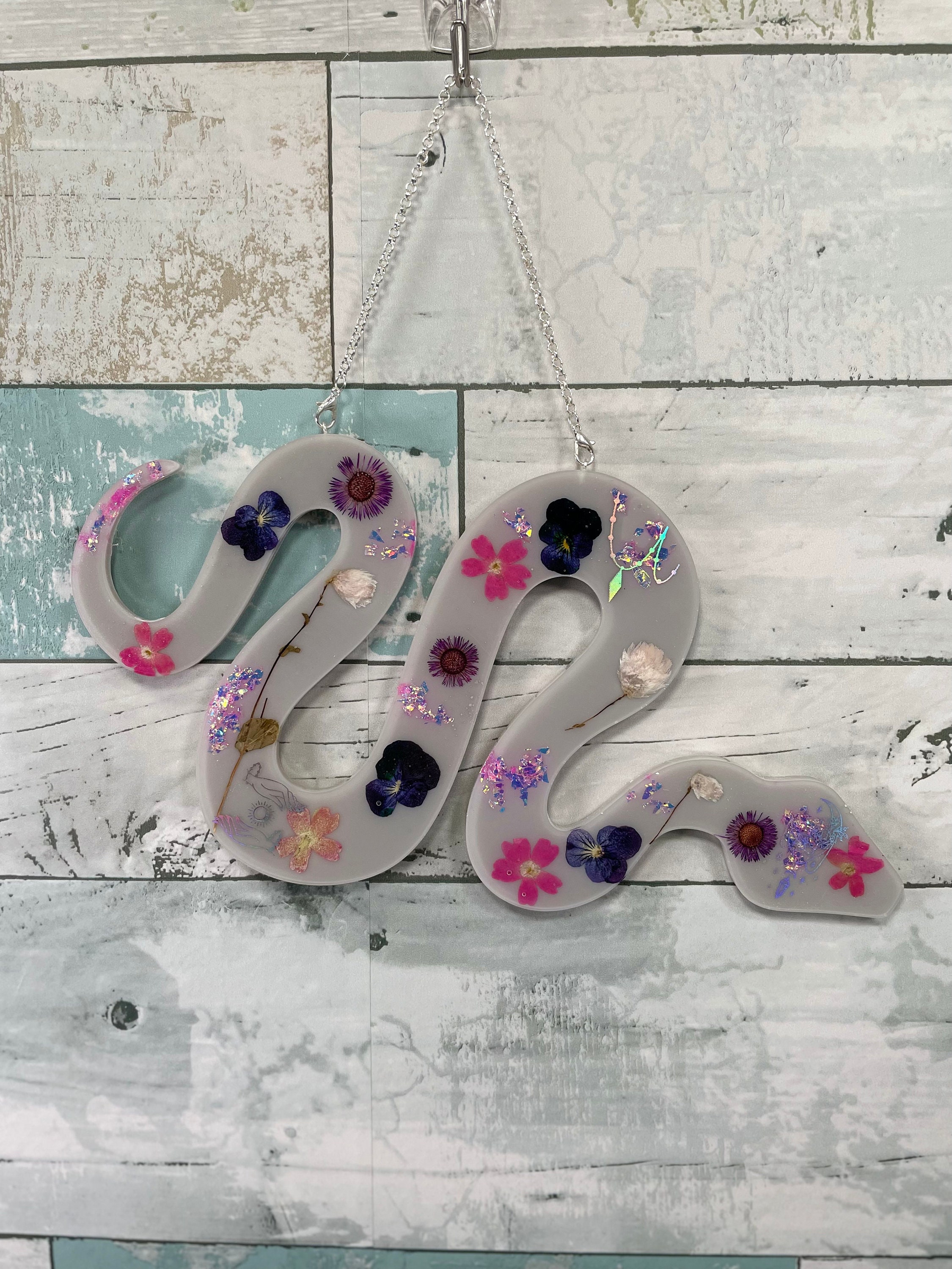Snake Wall Art Snake Gift Snake Artwork Resin Wall Hanging | Etsy