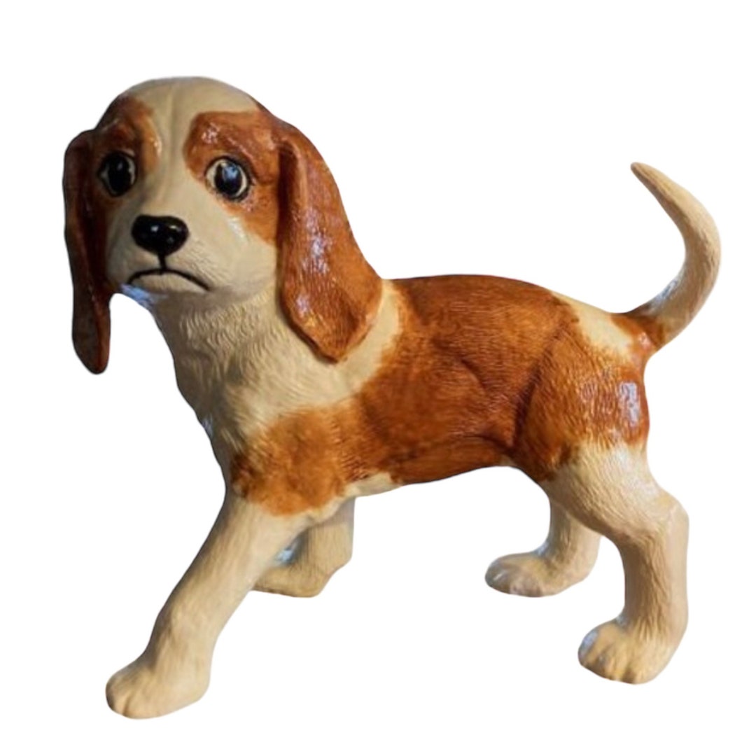 Ceramic Bisque Beagle Puppy Hand-poured Ready to Paint - Etsy