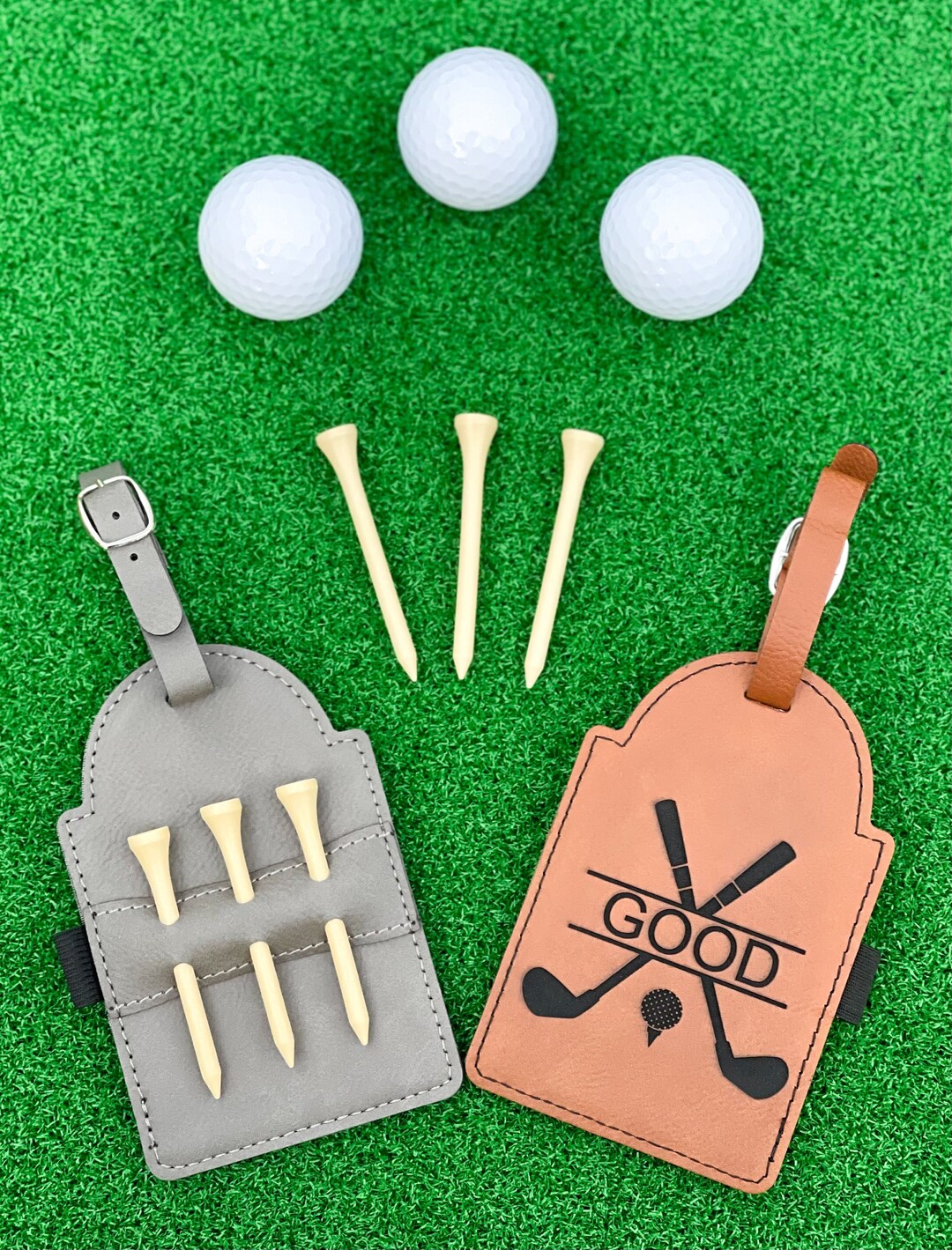 Personalized Engraved Golf Tee Holder Gift for Men and Women, Father's ...
