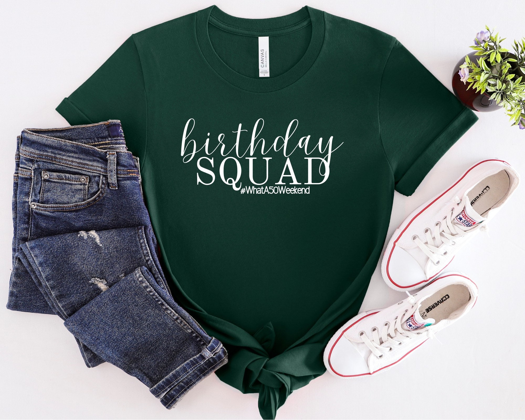 Birthday Squad Shirts - Etsy
