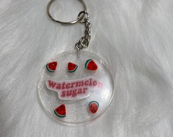 Watermelon Keychain | Etsy