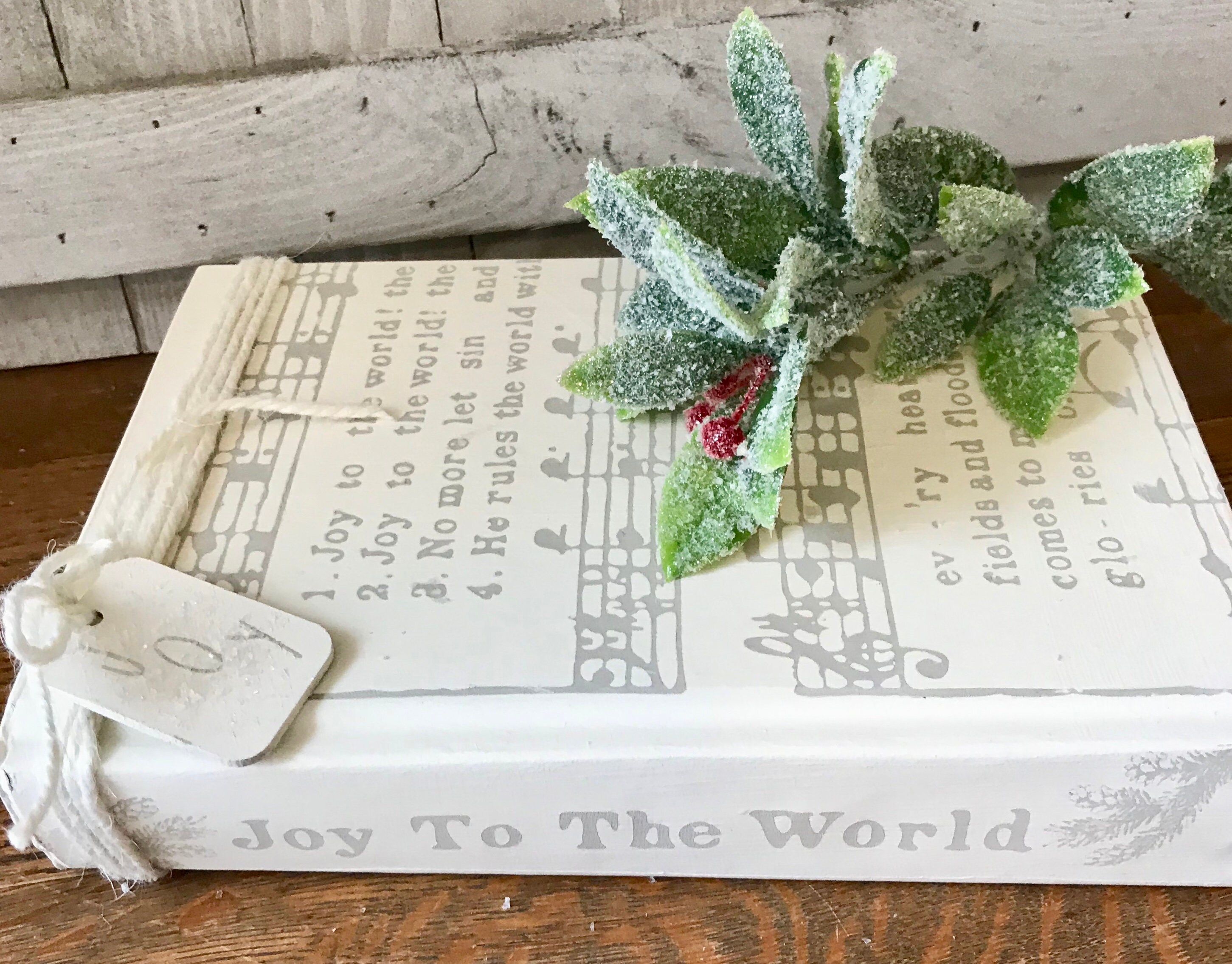 Christmas Joy to the World Music Themed | Etsy