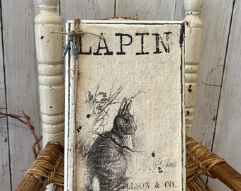 Rabbit French Decor - Etsy