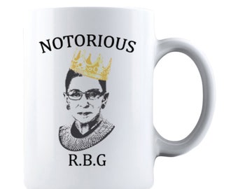 Notorious Rbg Mug - Etsy