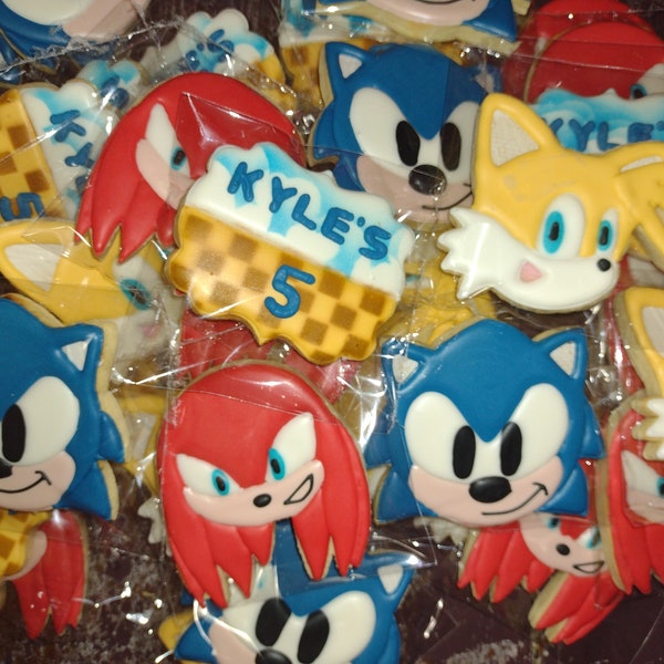 Sonic Cookies - Etsy