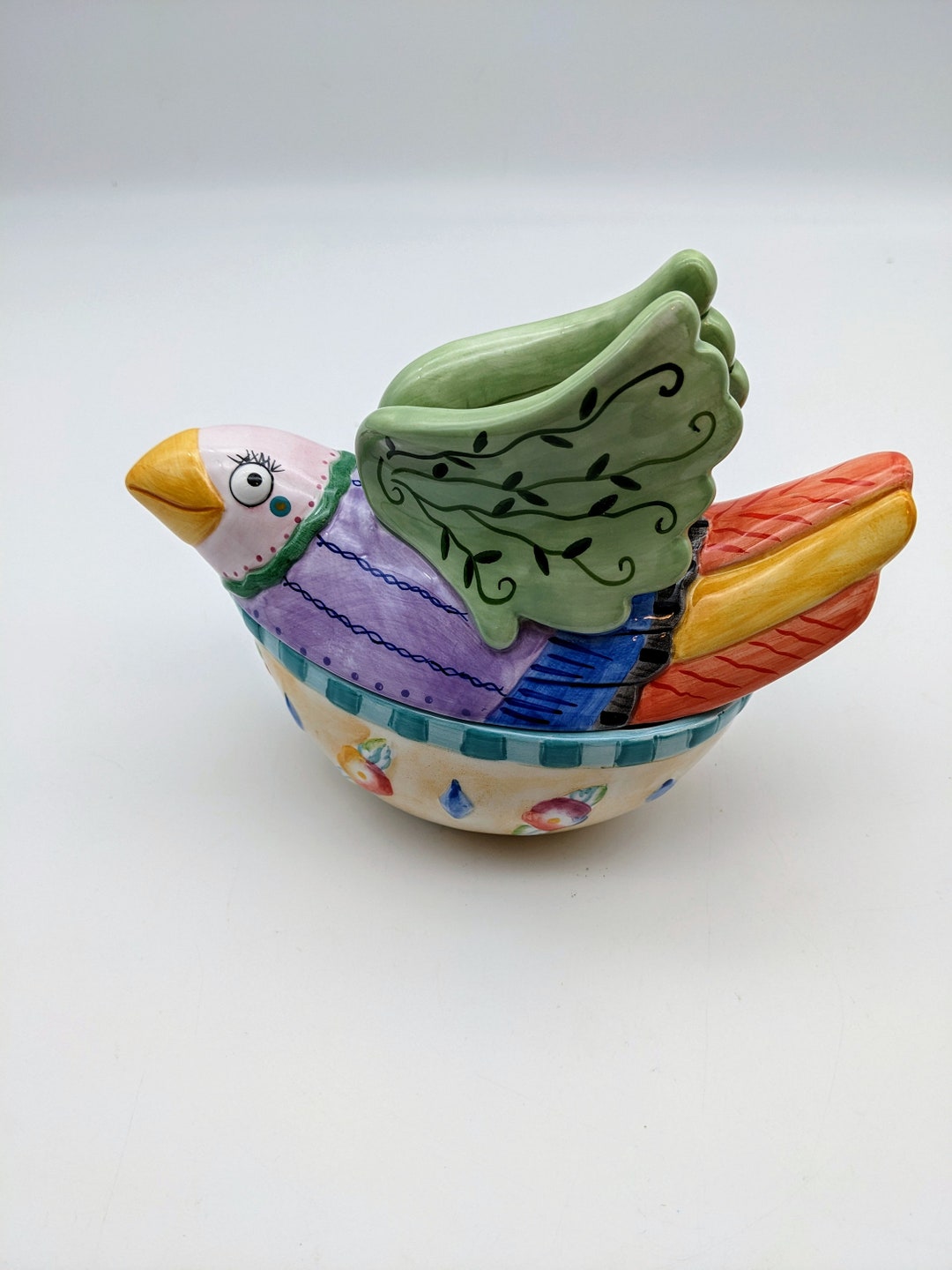 Fitz and Floyd Essentials Gypsy Chicks Sugar Dish Trinket Dish - Etsy