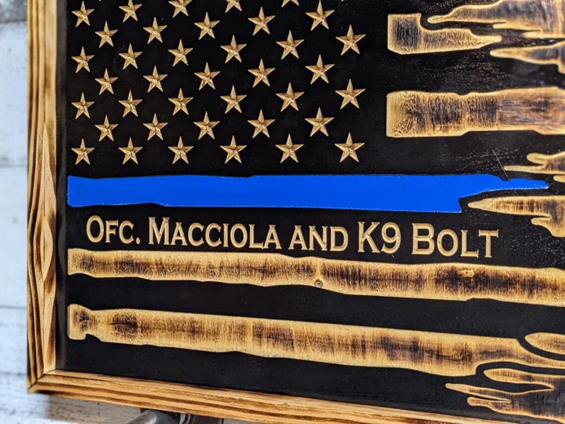 Custom Thin Blue Line Flag - Police Flag - Military Flag - Custom Flag ...