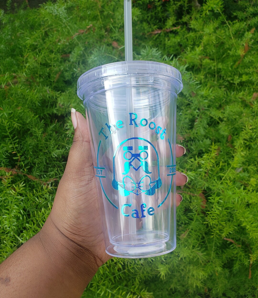 Animal Crossing Inspired Roost Cafe Tumbler Cup - Etsy