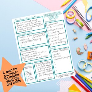 Homeschool and Distance Learning Outline Planner instant Download - Etsy