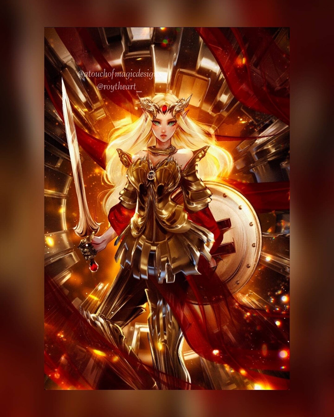 Heir of Fire OFFICIALLY LICENSED Premium Print - Etsy