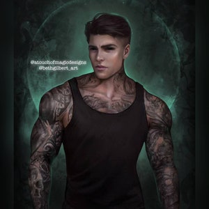 Atlas Bassinger Double Sided OFFICIALLY LICENSED Premium Print - Etsy