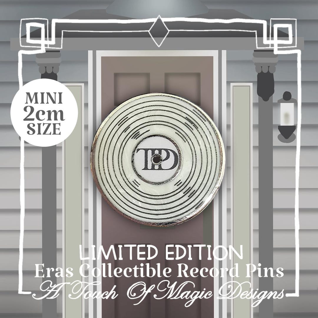Mini Record Pin Collection TTPD the Manuscript - Etsy