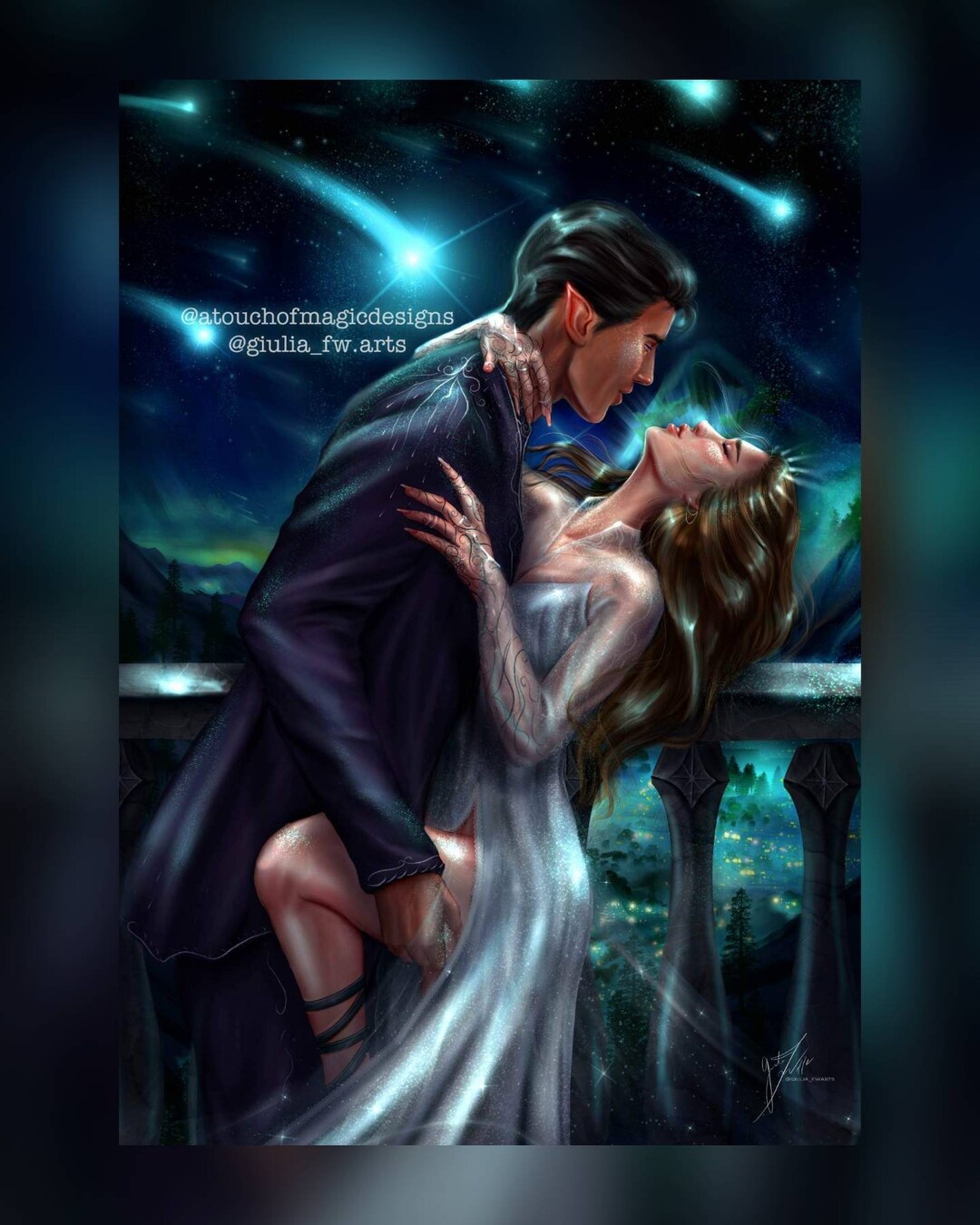 Falling Like Stars SJM OFFICIALLY LICENSED Premium Print - Etsy