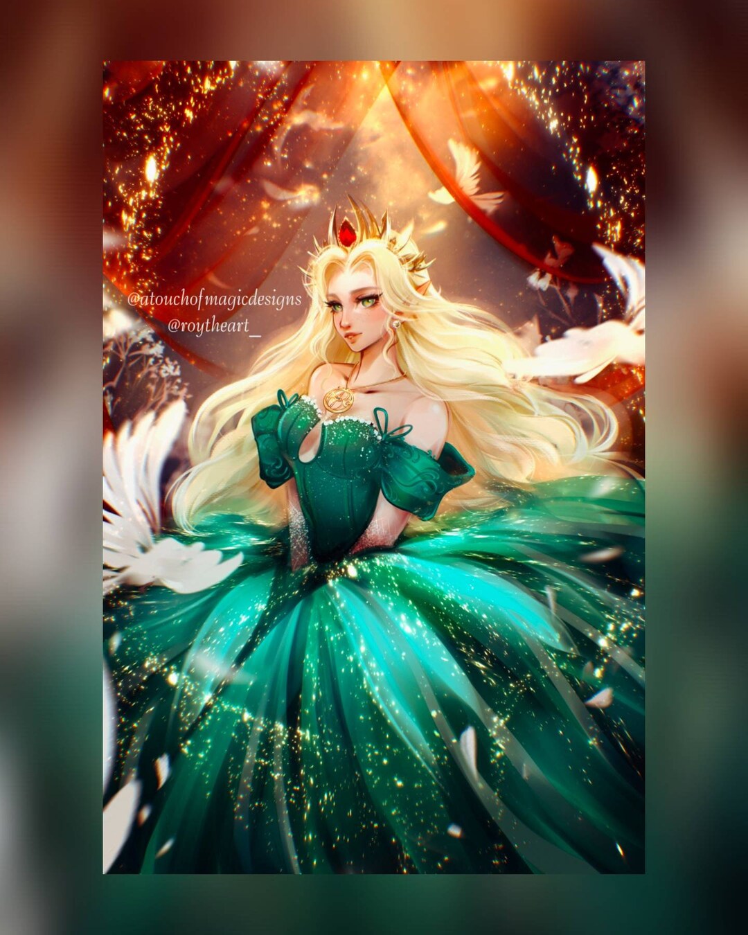 Queen of Ash OFFICIALLY LICENSED Premium Print - Etsy